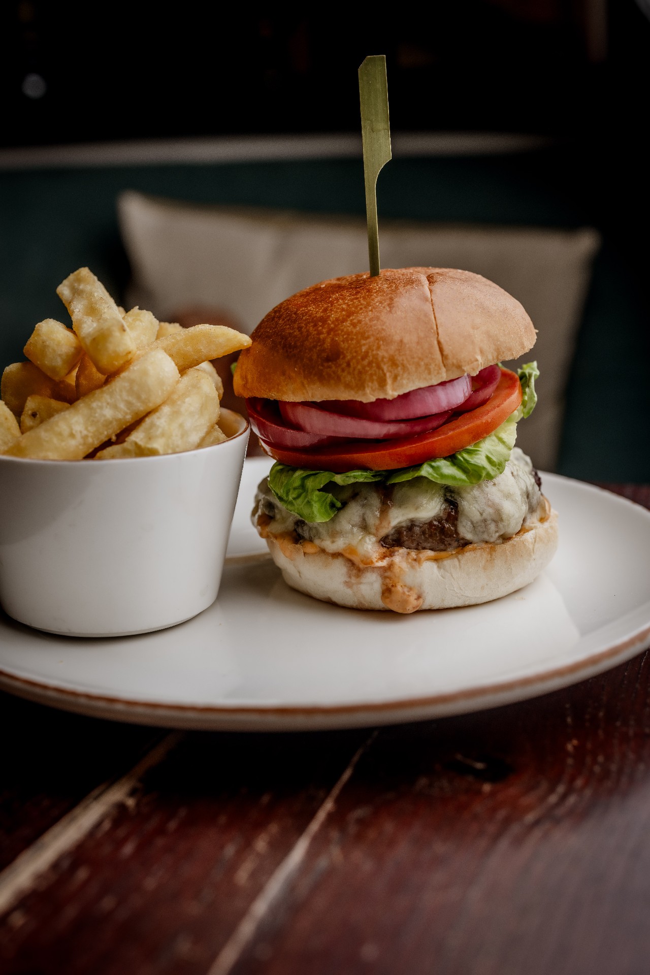 Food at The Antelope Pub & Restaurant, Eaton Terrace